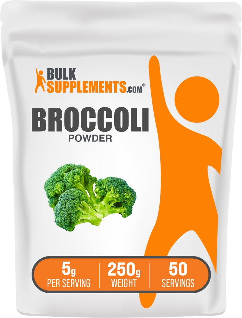 BulkSupplements Broccoli Powder - 5g per Serving - 250 Grams (8.8 oz ...