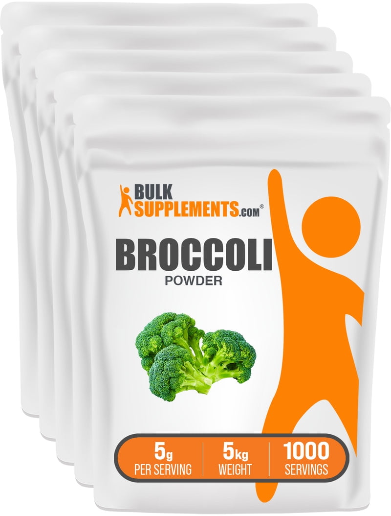 BulkSupplements Broccoli Powder - 5g per Serving - 5 Kilograms (11 lbs ...