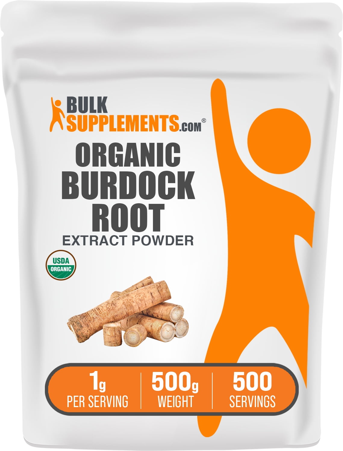 BulkSupplements Burdock Root Extract Powder - 1g per Serving - 500 ...