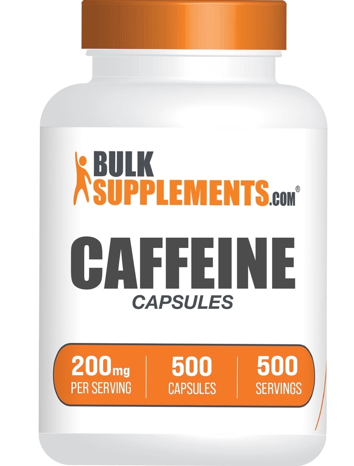 Caffeine Capsules 200mg - Bone health for health food stores - Walmart ...