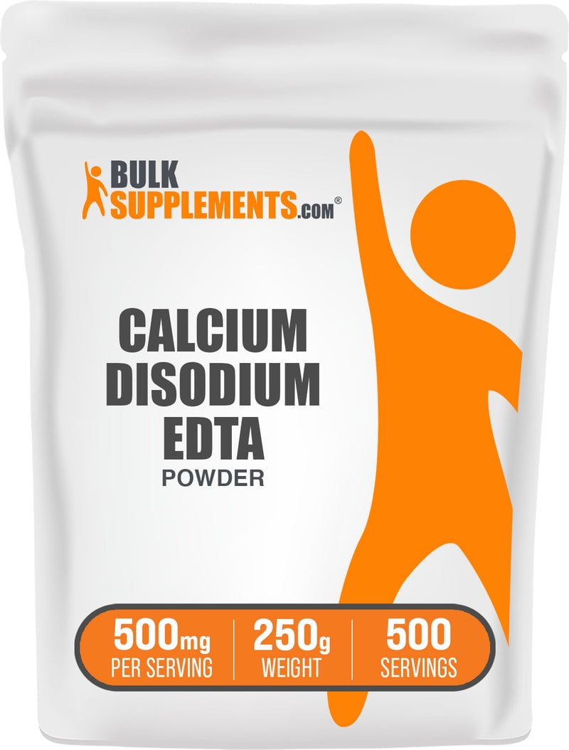 BulkSupplements.com PURE Calcium Disodium EDTA - Supports Brain, Liver ...