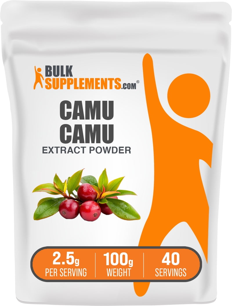 BulkSupplements Camu Camu Extract Powder - 2.5g per Serving - 100 Grams ...