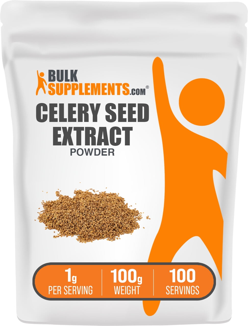 BulkSupplements Celery Seed Extract Powder - 1g per Serving - 100 Grams ...