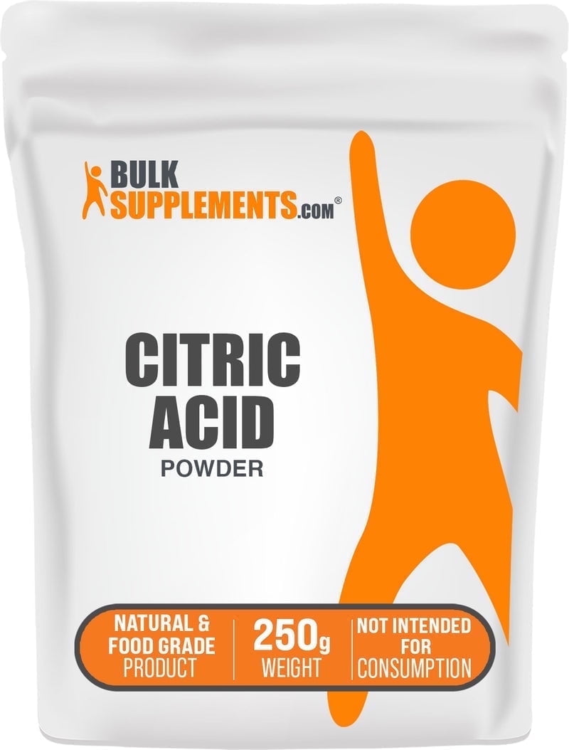 BulkSupplements Citric Acid Powder - 100% Pure Food Grade, Non-GMO ...