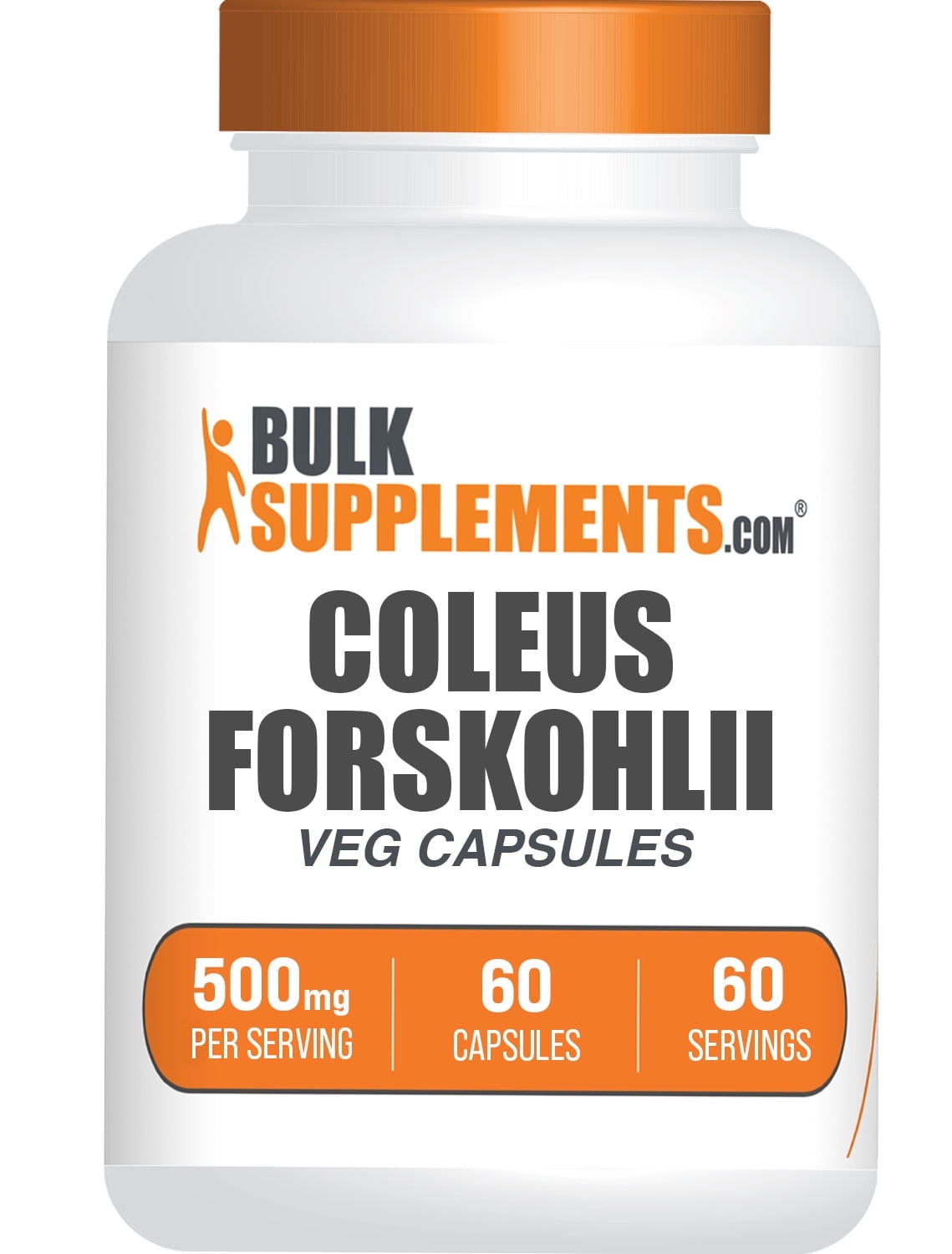 BulkSupplements Coleus Forskohlii Extract Capsules - 500mg per Serving ...