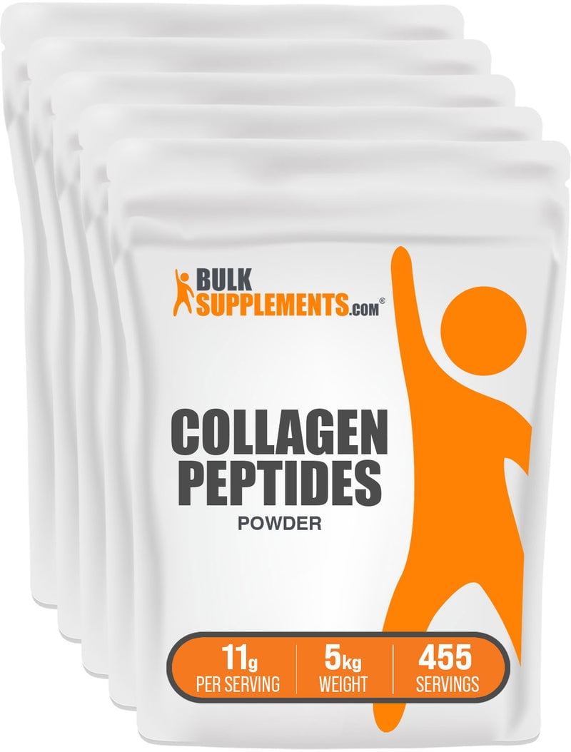 BulkSupplements Collagen Peptides Powder - Bovine Collagen Powder ...