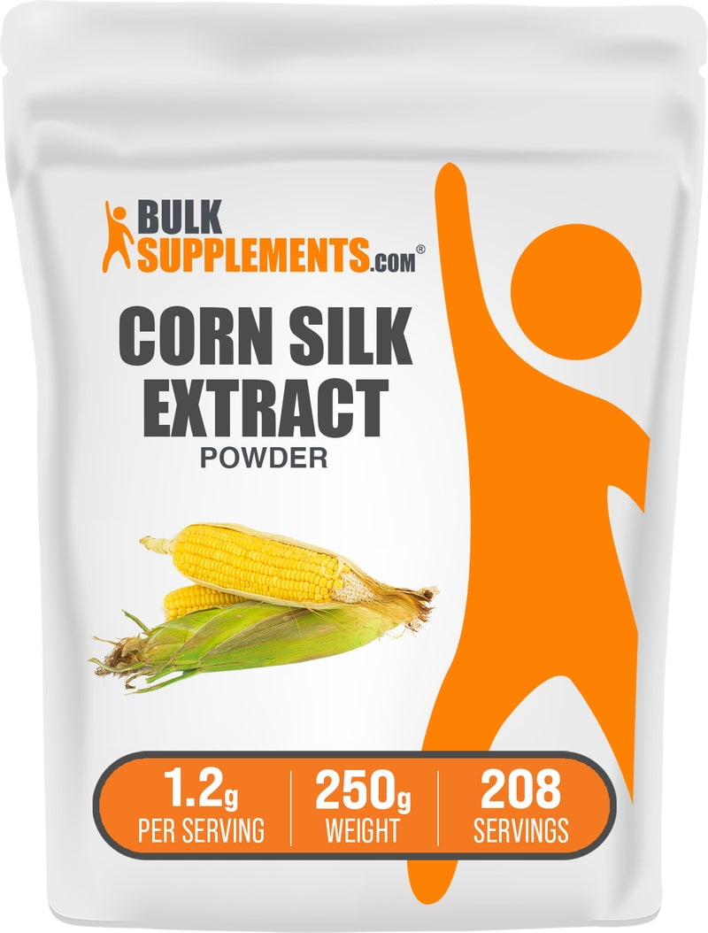 BulkSupplements Corn Silk Extract Powder - 1.2g per Serving - 250 Grams ...