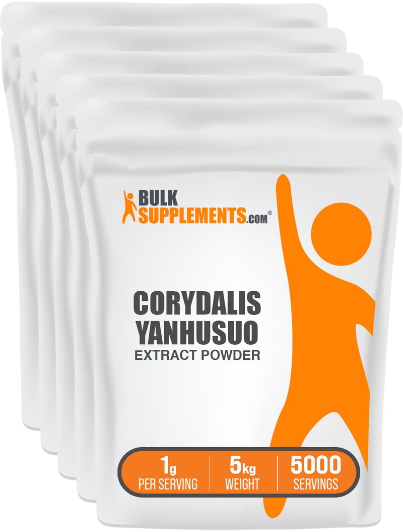 BulkSupplements Corydalis Extract Powder - 1g per Serving - 5 Kilograms ...