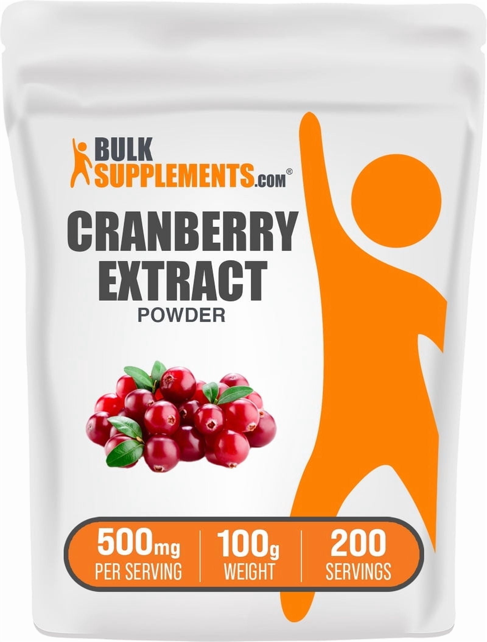 BulkSupplements.com Cranberry Extract Powder - Urinary Tract & Prostate ...