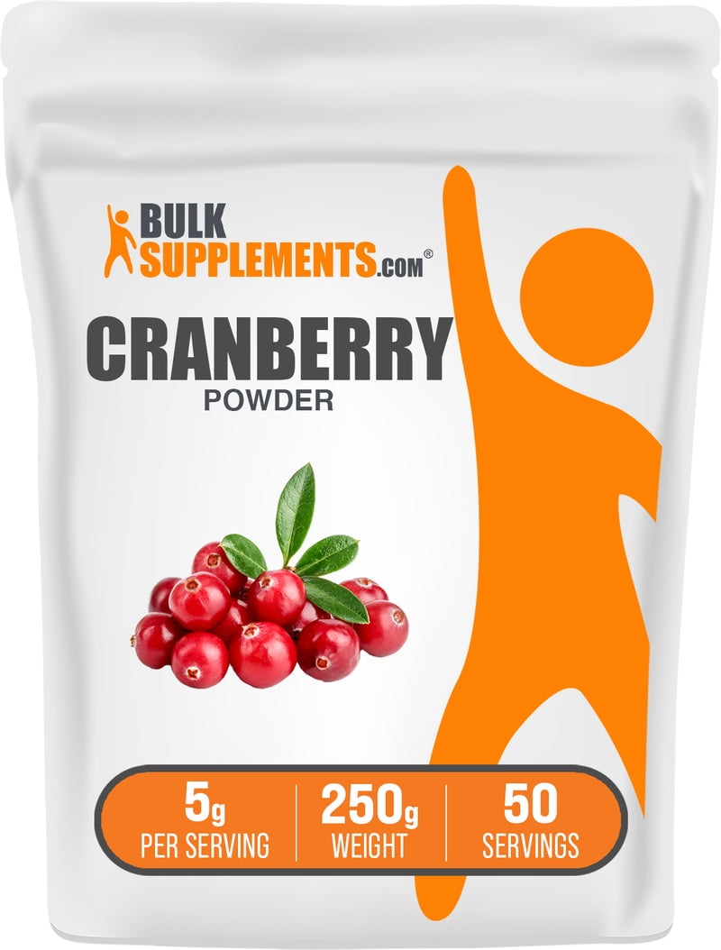 BulkSupplements.com Cranberry Powder - Urinary Tract, Heart Health ...