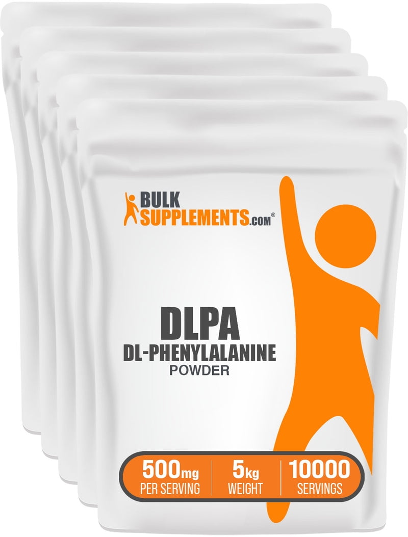 BulkSupplements DL-Phenylalanine Powder - 500mg per Serving - 5 ...