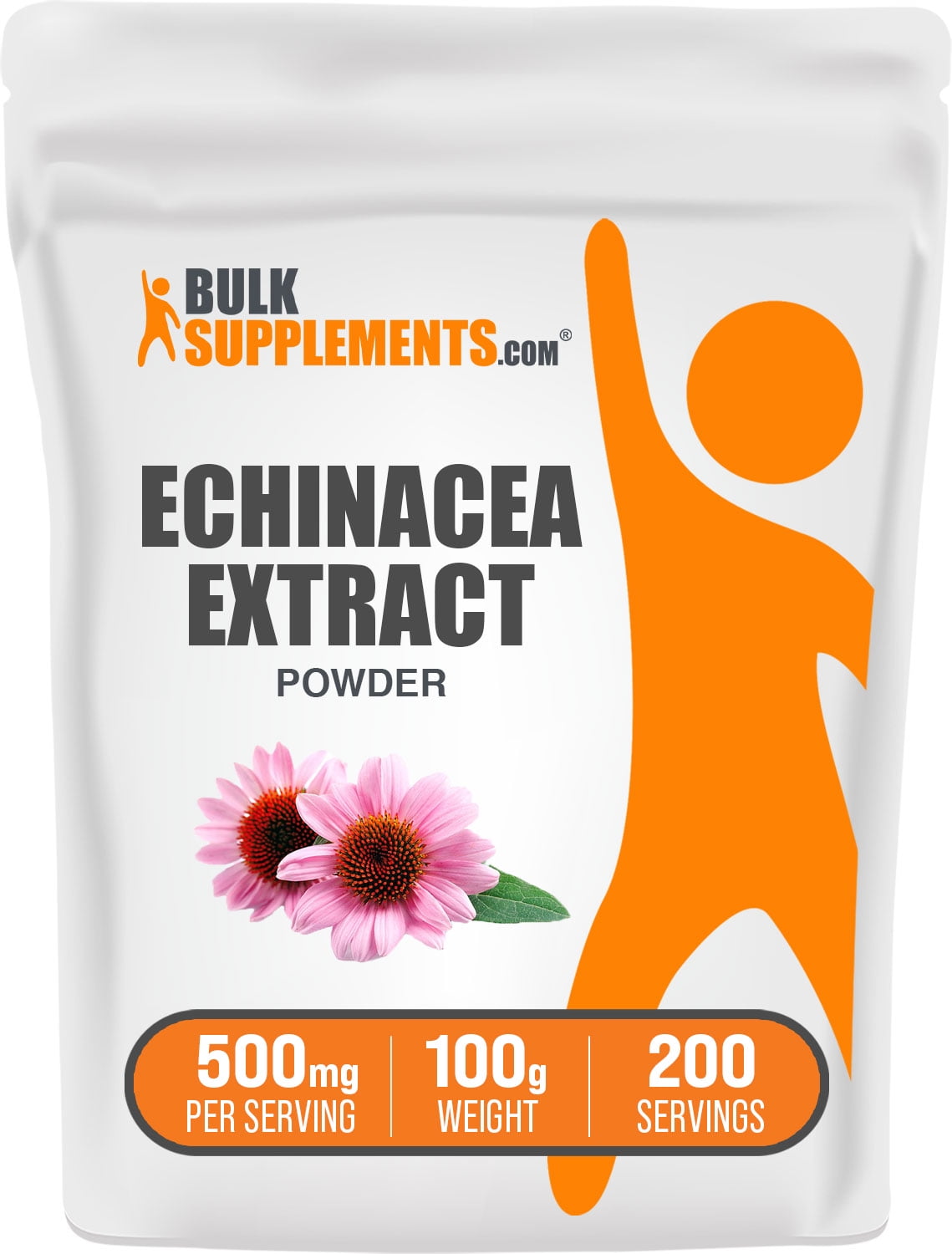BulkSupplements Echinacea Extract Powder - 500mg per Serving - 100 ...