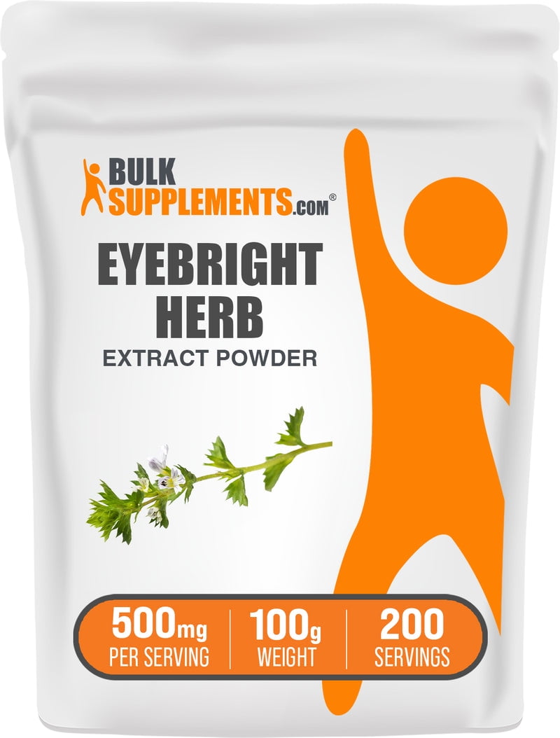 BulkSupplements Eyebright Extract Powder - 500mg per Serving - 100 ...