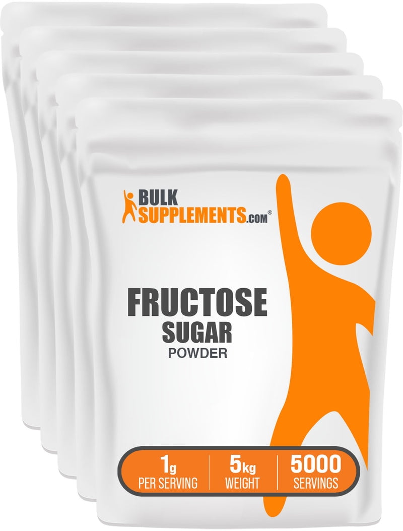 BulkSupplements Fructose Powder - 1g per Serving - 5 Kilograms (11 lbs ...