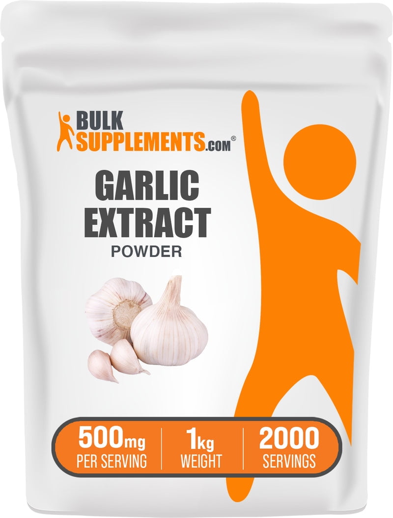 BulkSupplements Garlic Extract Powder - 500mg per Serving - 1 Kilogram ...