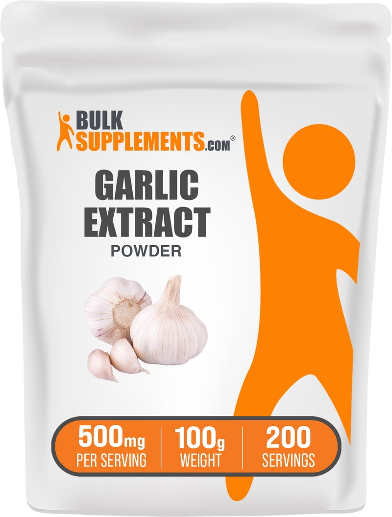 BulkSupplements Garlic Extract Powder - 500mg per Serving - 100 Grams ...