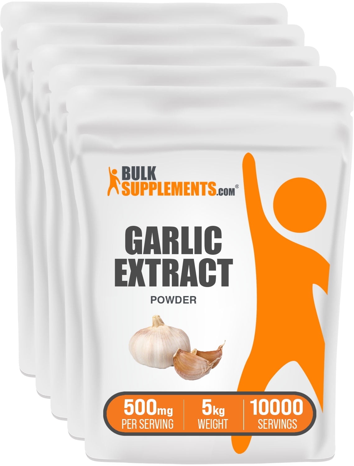 BulkSupplements Garlic Extract Powder - 500mg per Serving - 5 Kilograms ...