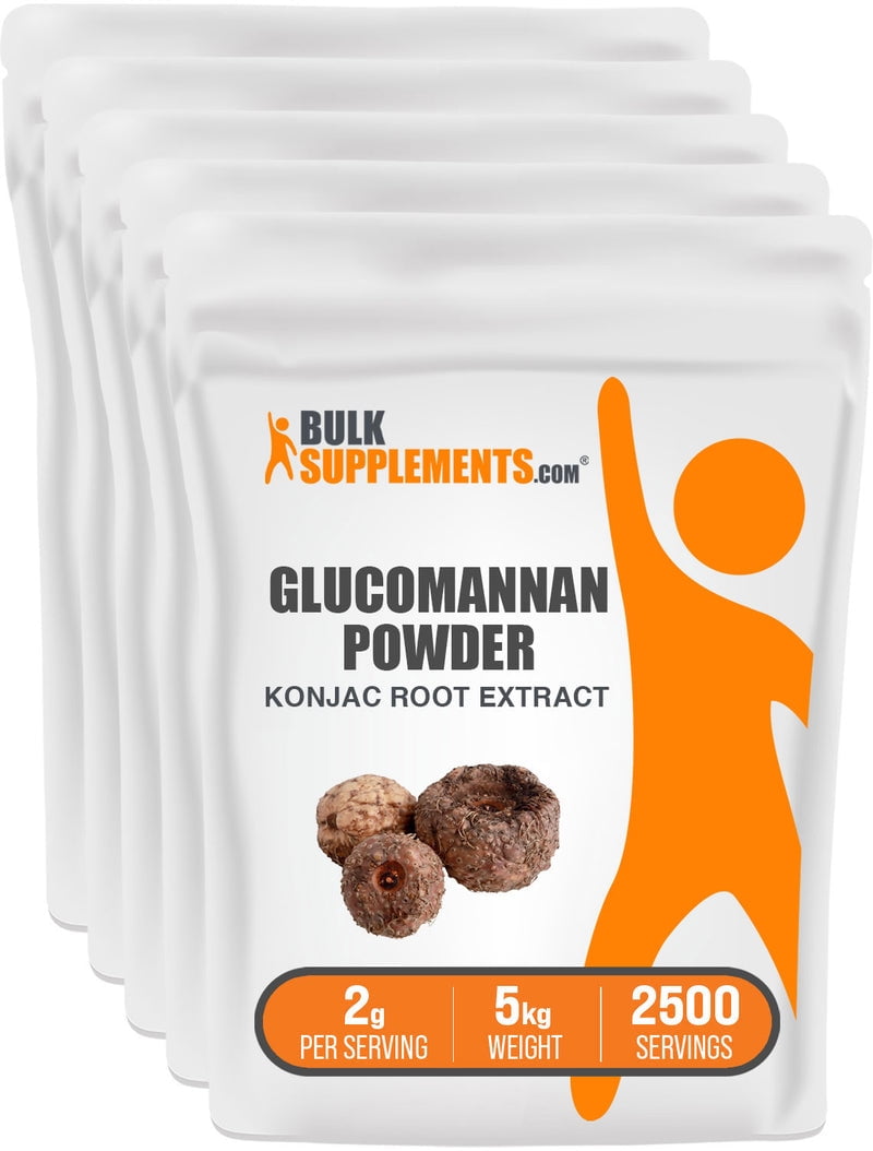 BulkSupplements Glucomannan Extract (Konjac Root) Powder - 2g per ...