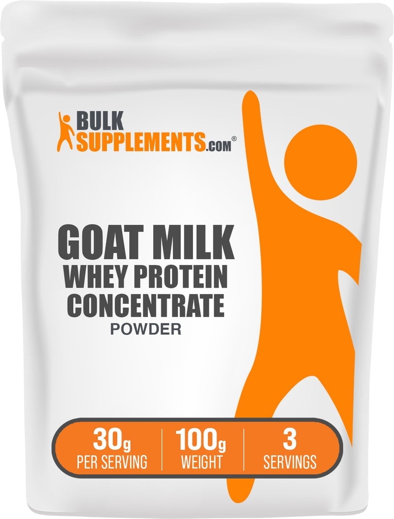 BulkSupplements Goat Milk Whey Protein Powder - Whey Protein ...