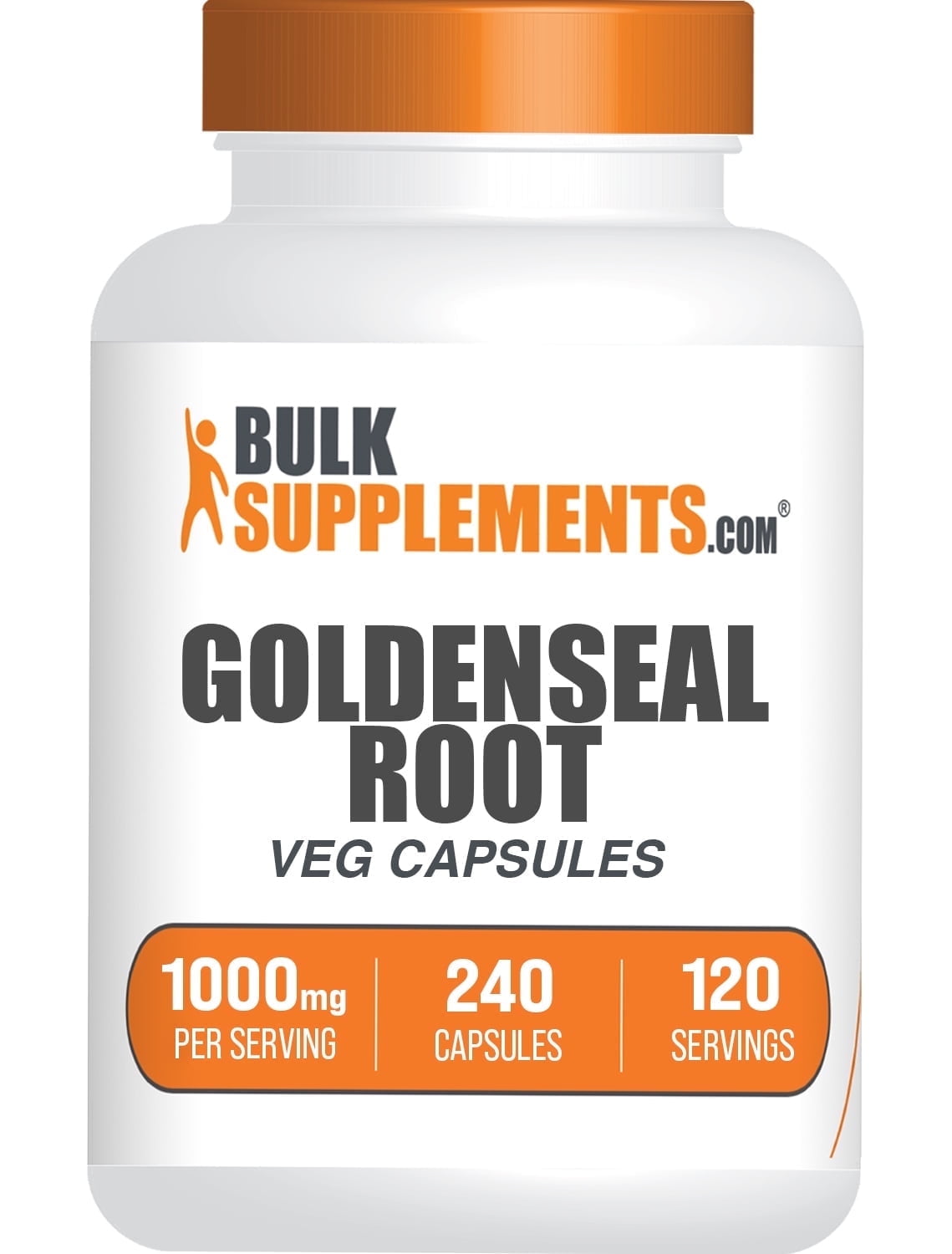 BulkSupplements.com Goldenseal Root & Herb Complex Vegan Capsules ...