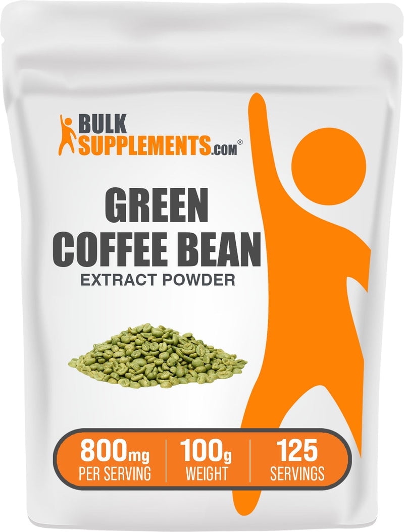 BulkSupplements.com Green Coffee Bean Extract Powder - 800mg Dietary ...
