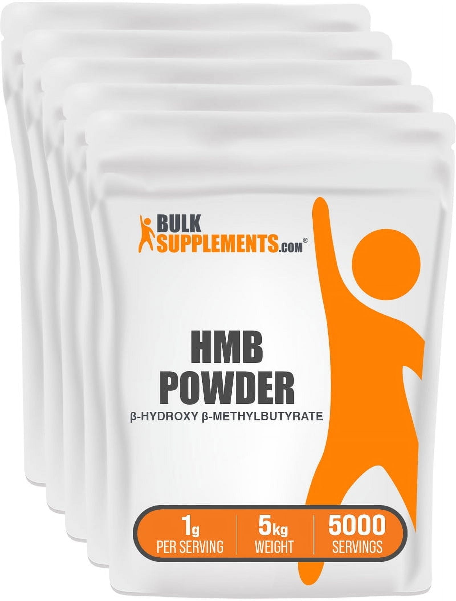 BulkSupplements HMB (Calcium HMB) Powder, 1g per Serving - 5 Kilograms ...