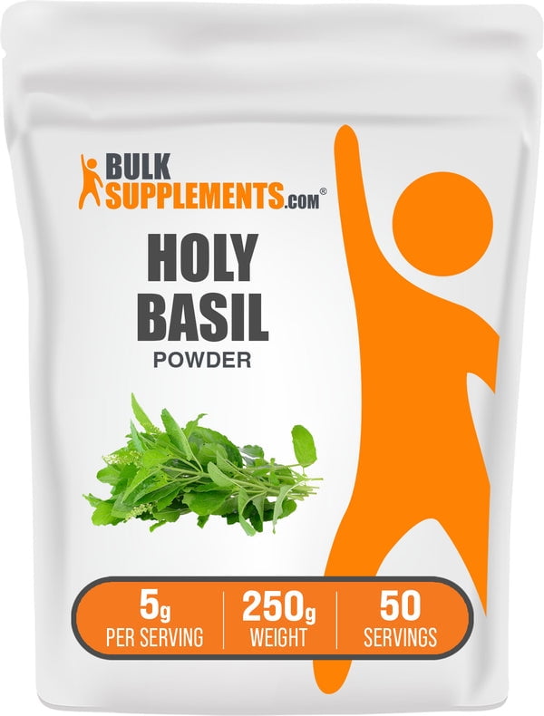 BulkSupplements® Holy Basil Powder, Herbal Supplement, Stress Support ...