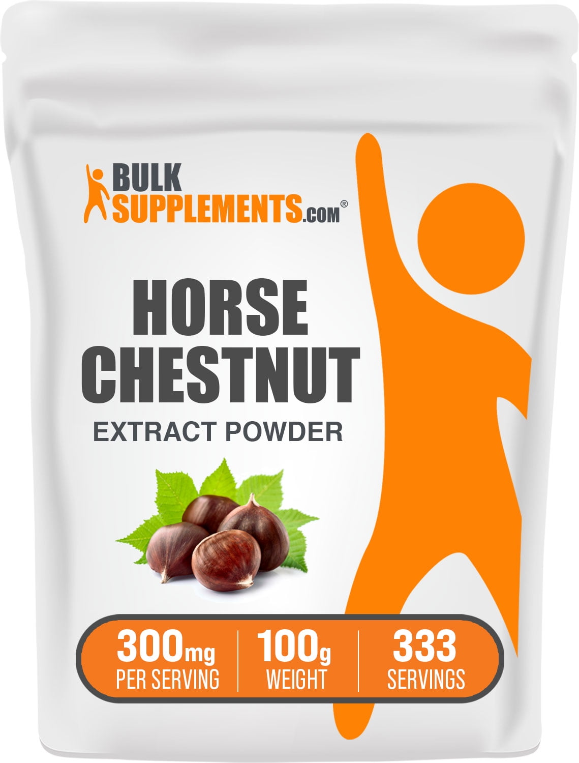 BulkSupplements Horse Chestnut Extract Powder - 300mg per Serving - 100 ...