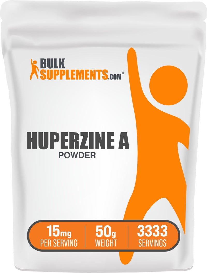 BulkSupplements Huperzine A Powder - 1%, 15mg per Serving - 50 Grams (1 ...