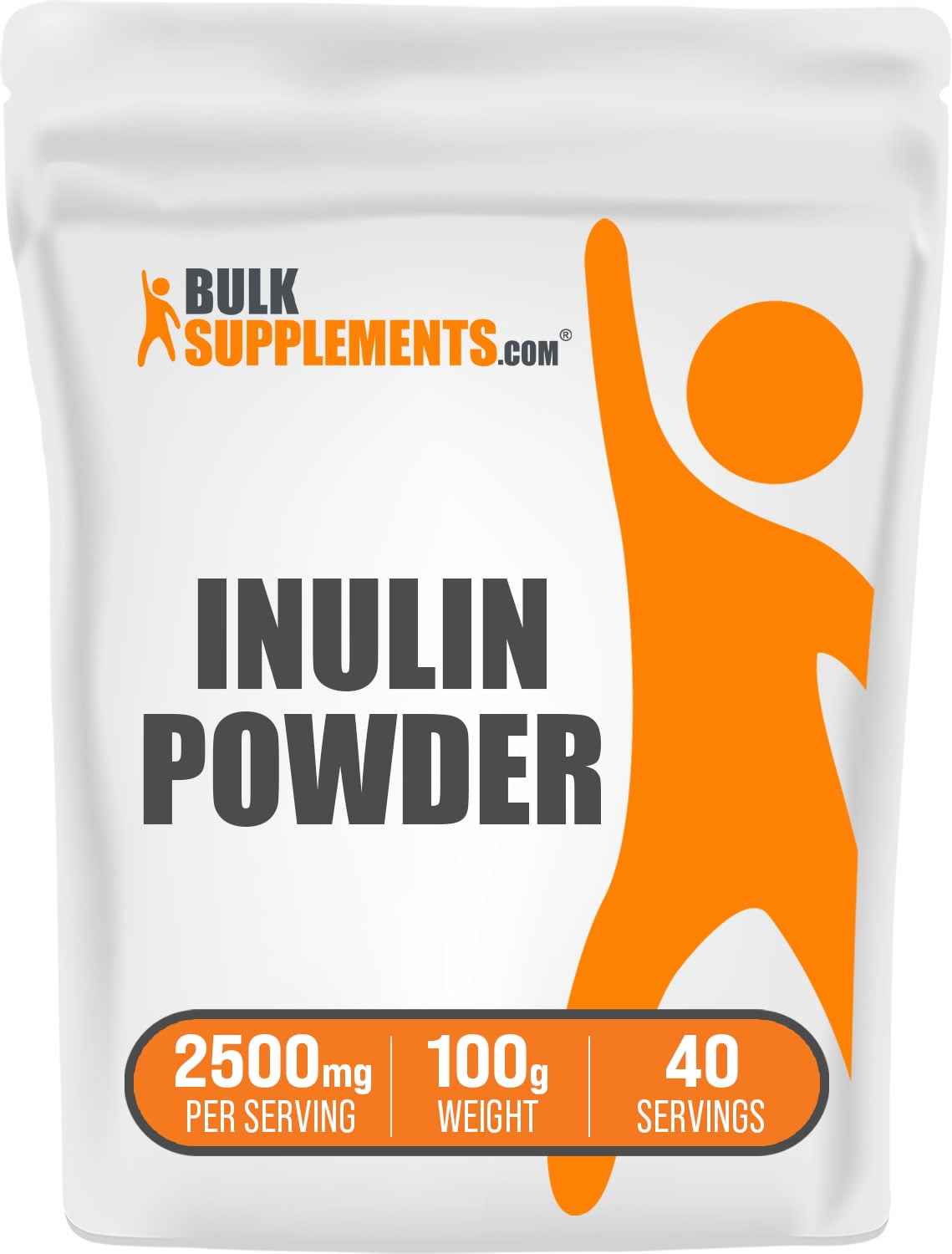 BulkSupplements Inulin Powder - 2.5g per Serving - 100 Grams (3.5 oz ...