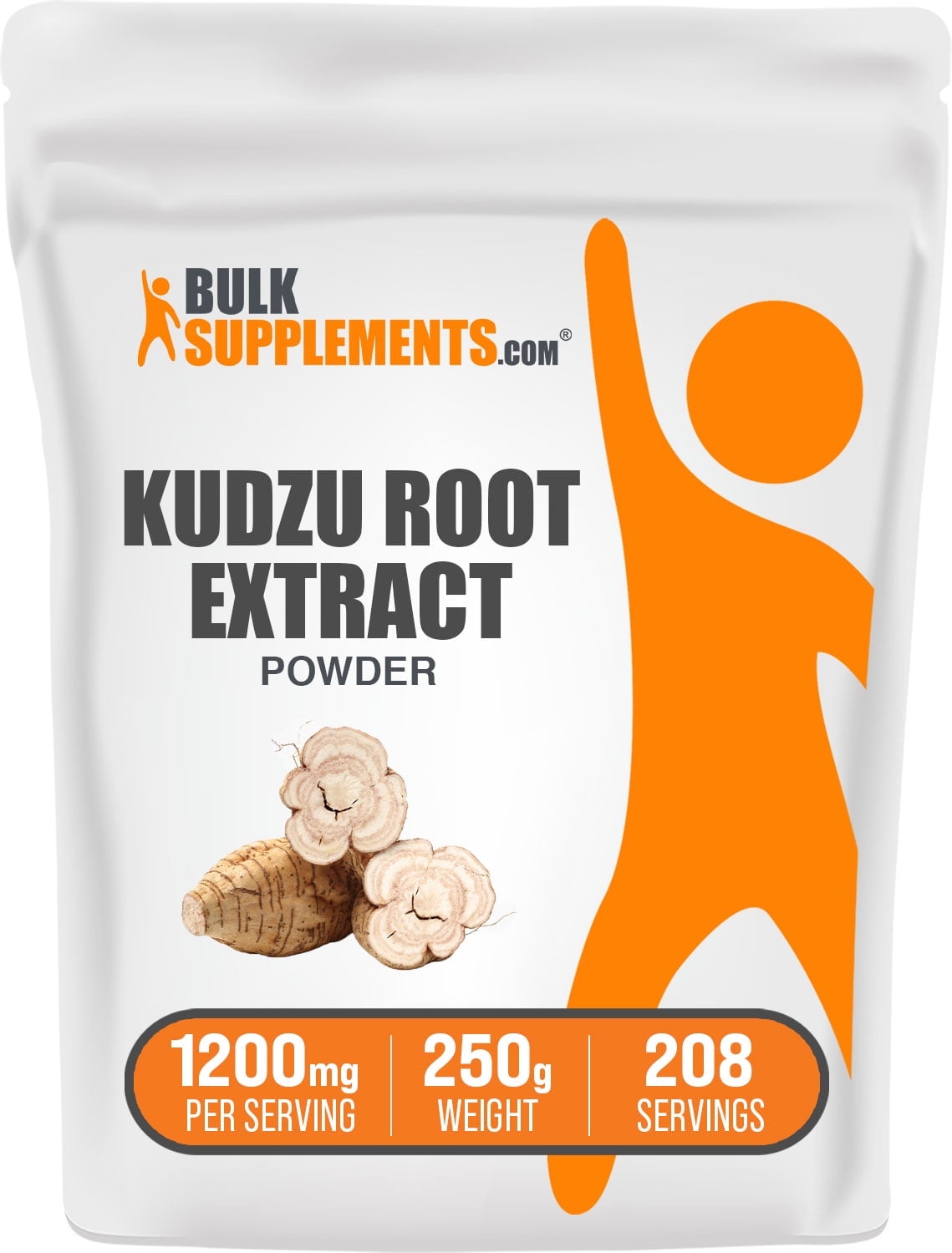 BulkSupplements Kudzu Root Extract Powder - 1.2g per Serving - 250 ...