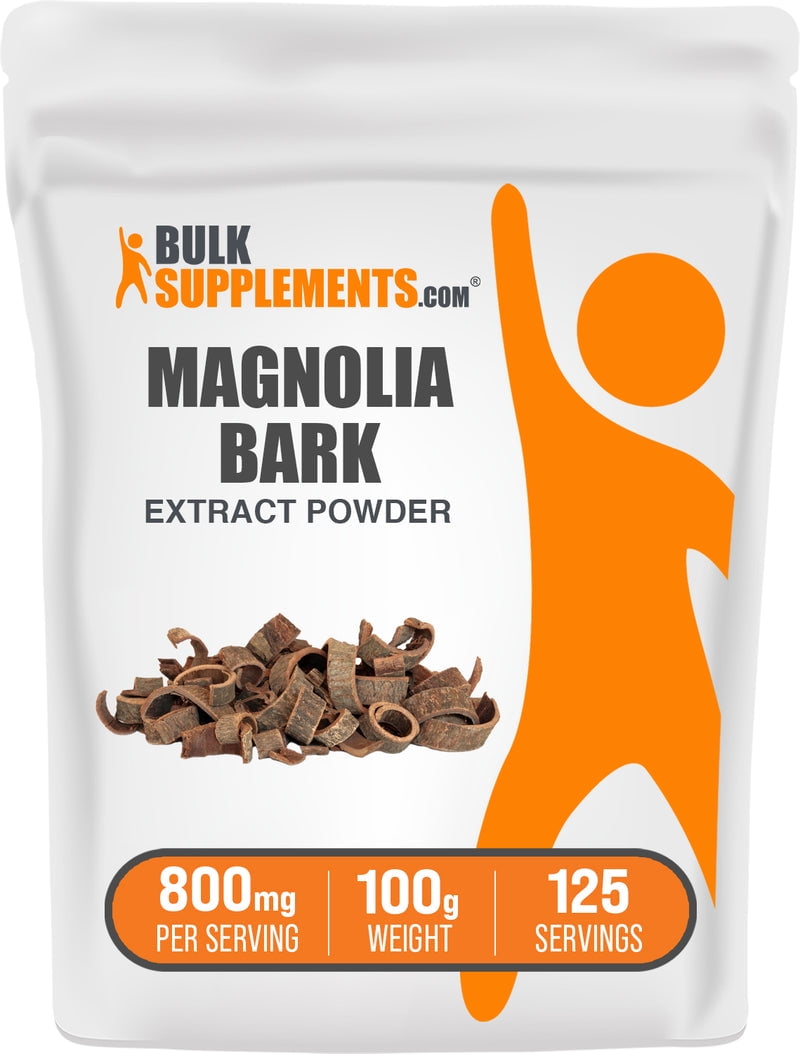 BulkSupplements Magnolia Extract Powder - 800mg per Serving - 100 Grams ...