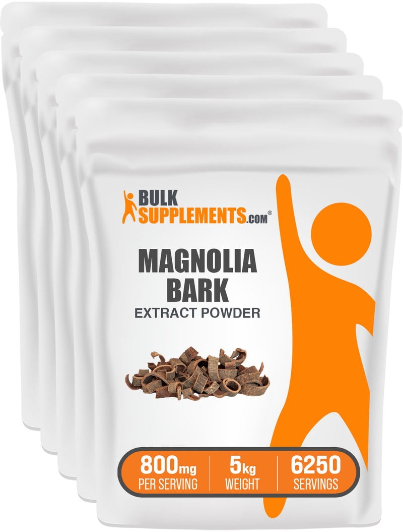 BulkSupplements Magnolia Extract Powder - 800mg per Serving - 5 ...