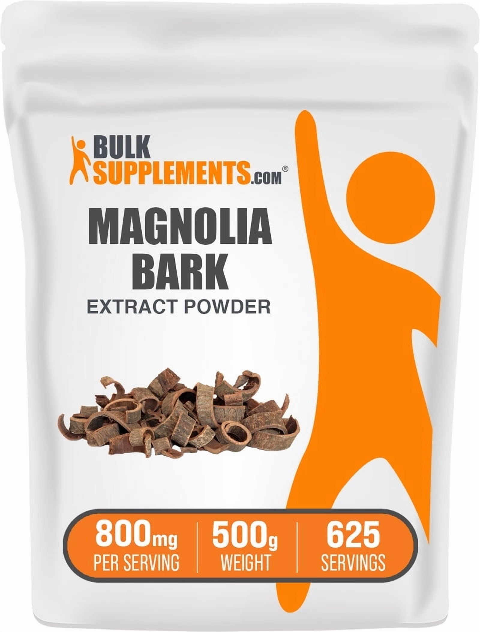 BulkSupplements Magnolia Extract Powder - 800mg per Serving - 500 Grams ...