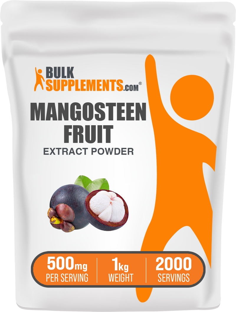 BulkSupplements Mangosteen Extract Powder - 500mg per Serving - 1 ...