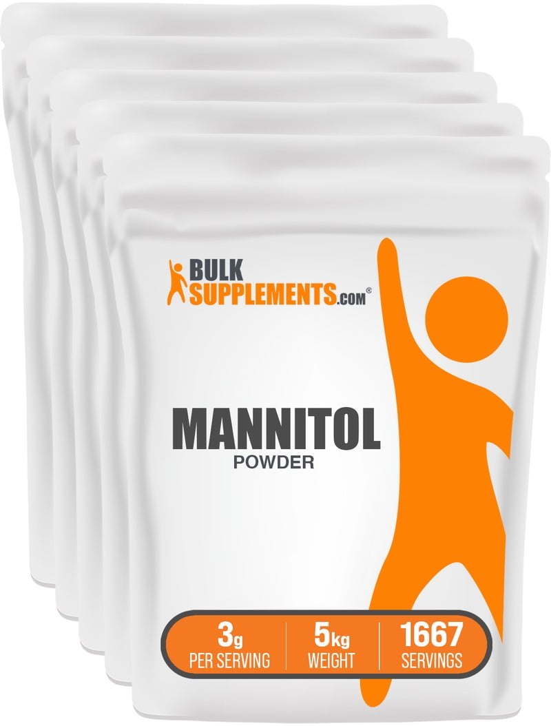 BulkSupplements Mannitol Powder - 3g per Serving - 5 Kilograms (11 lbs ...