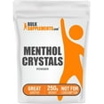 BulkSupplements Menthol Crystals Powder, Dietary Supplement ...