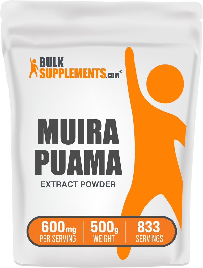 BulkSupplements Muira Puama Extract Powder, 600mg - from Muira Puama ...