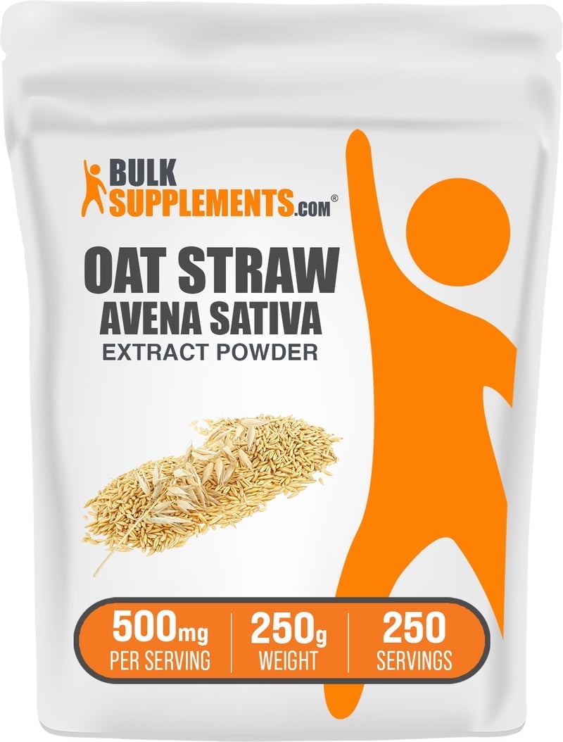 BulkSupplements Oat Straw Extract Powder - 500mg per Serving - 250 ...