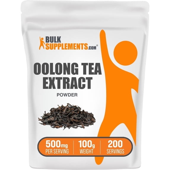 BulkSupplements Oolong Tea Extract Powder, Herbal Supplement, Unisex ...