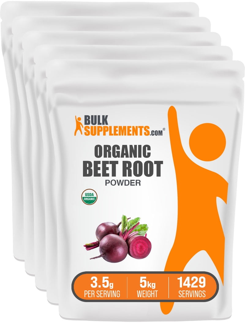 BulkSupplements Organic Beet Root Powder, 3.5g Per Serving - 5 ...