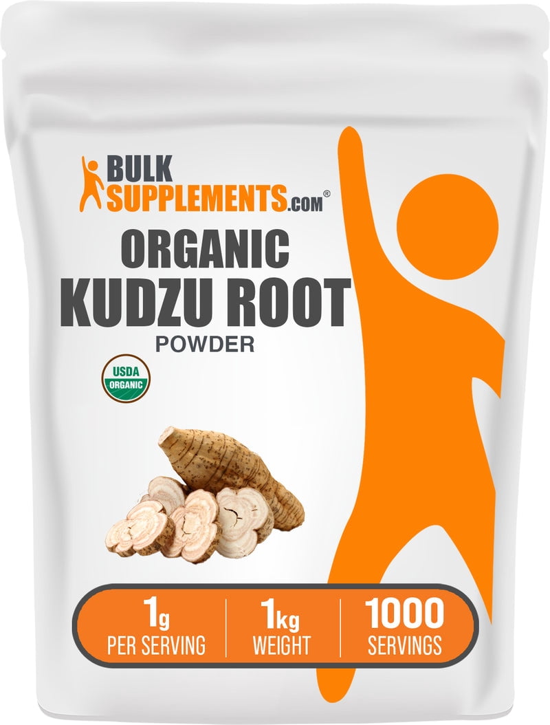 BulkSupplements Organic Kudzu Root Powder - 1g per Serving - 1 Kilogram ...