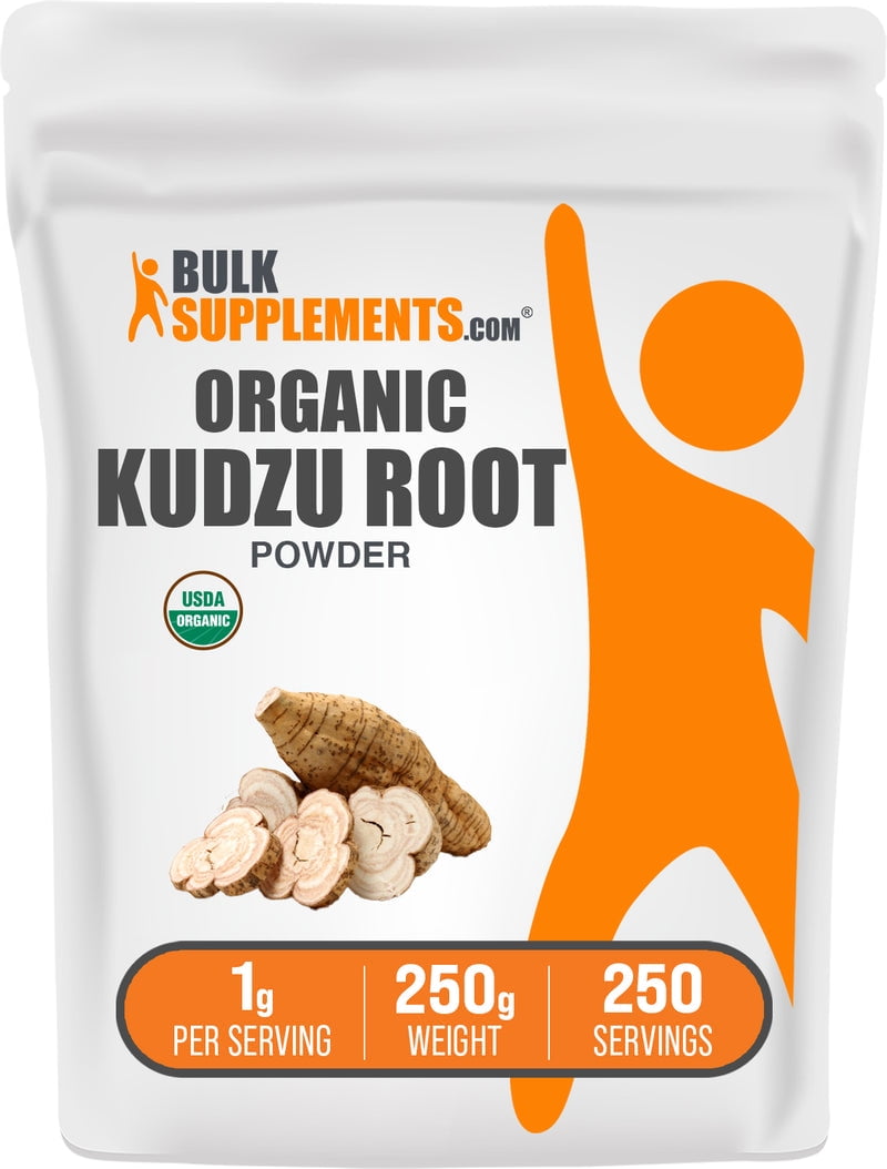BulkSupplements Organic Kudzu Root Powder - 1g per Serving - 250 Grams ...