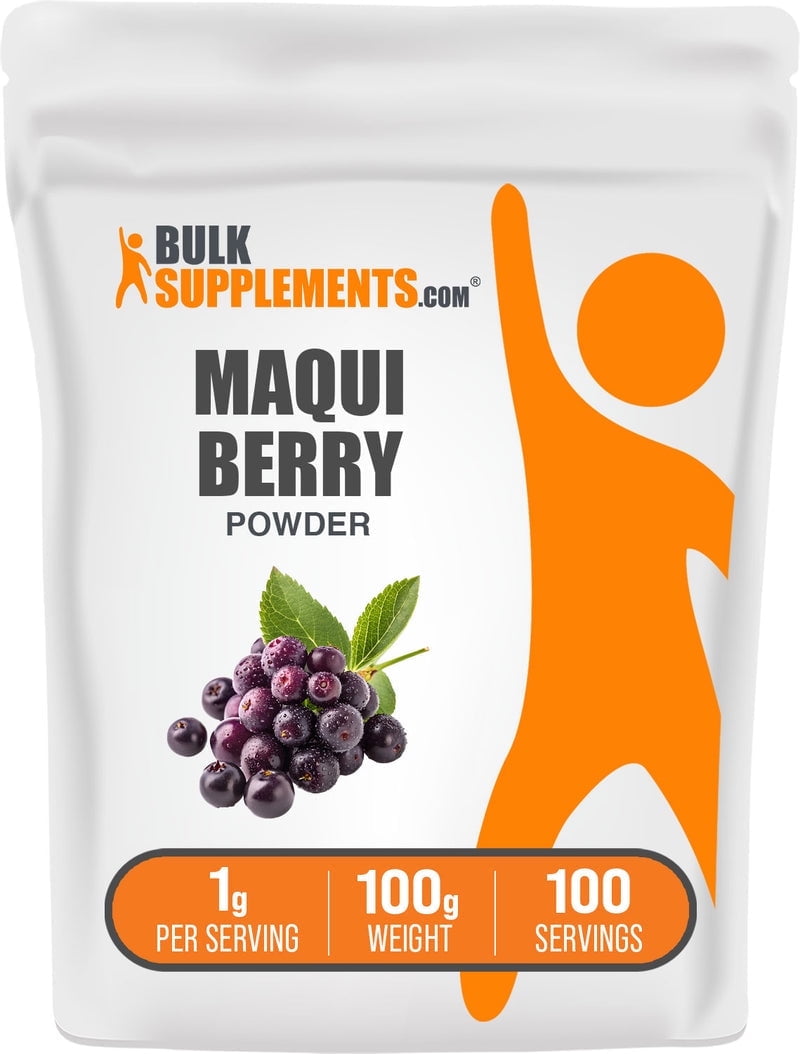 BulkSupplements Maqui Berry Powder – 1g Per Serving -100g (3.5 oz), 100 ...