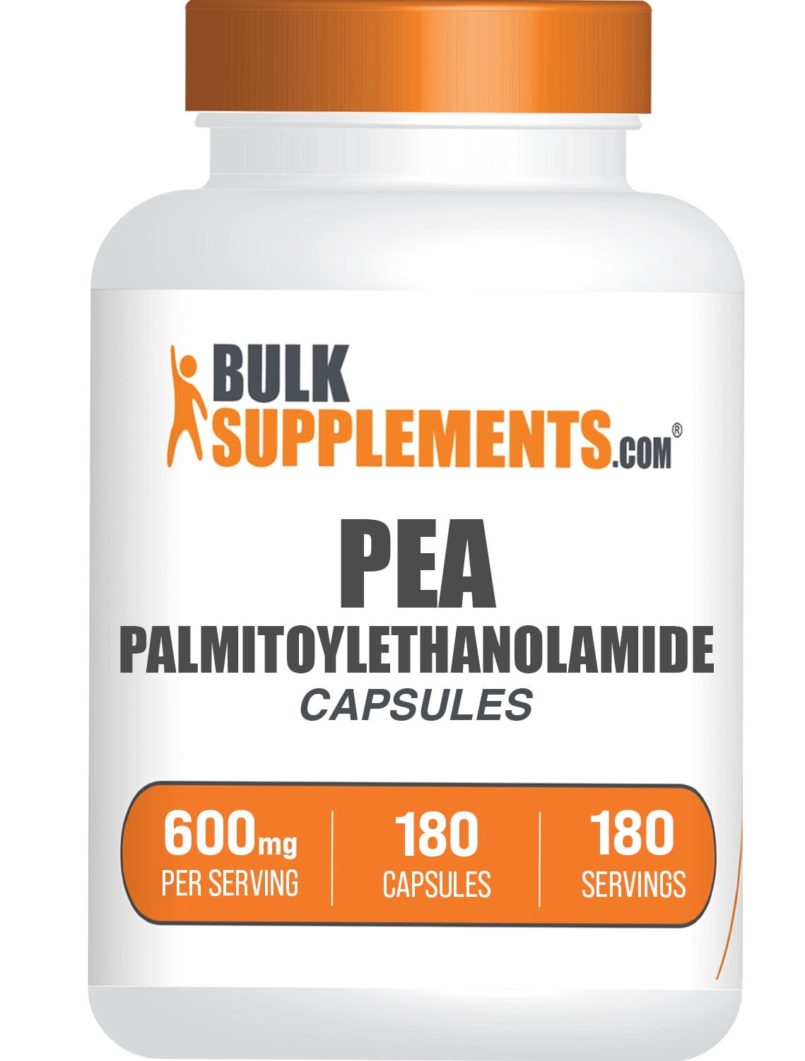 BulkSupplements® Palmitoylethanolamide (PEA) Capsules, Dietary ...