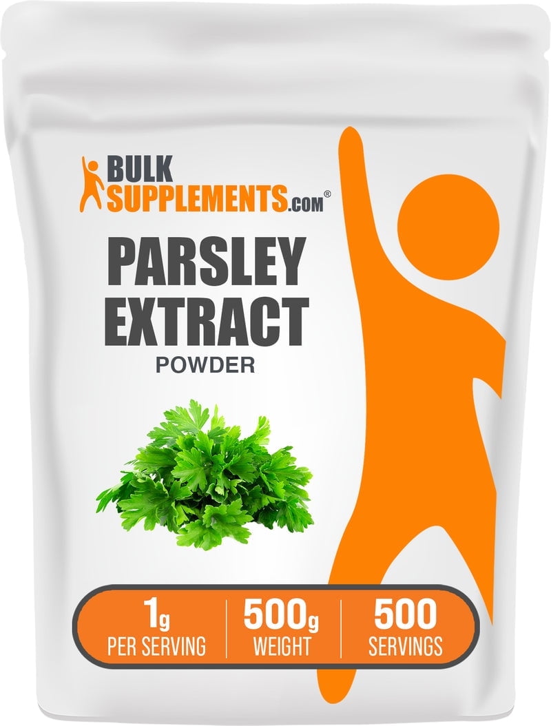 BulkSupplements Parsley Extract Powder - 1g per Serving - 500 Grams (1. ...