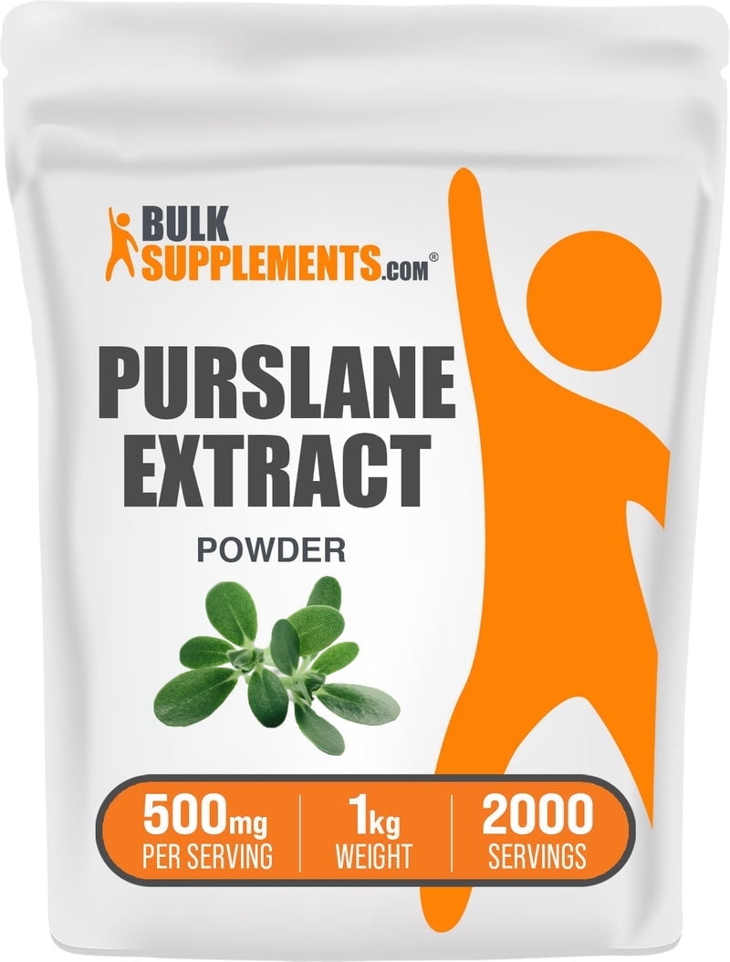 BulkSupplements Portulaca Oleracea Extract Powder - 500mg per Serving ...