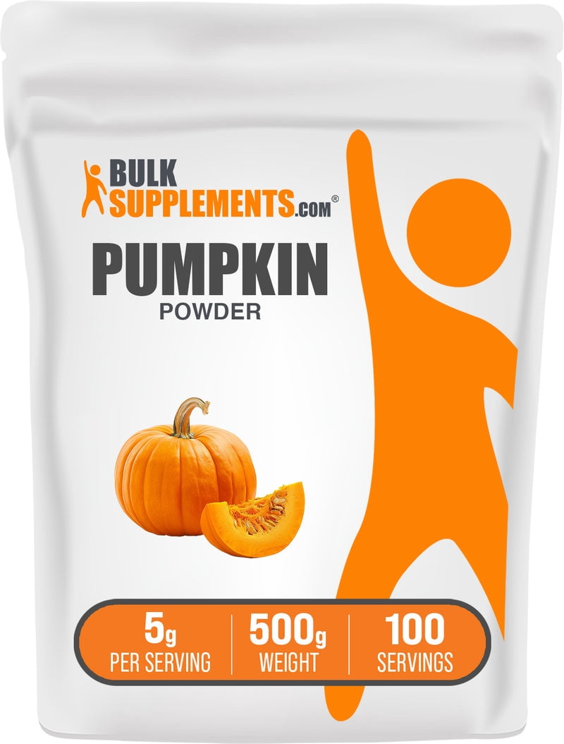 BulkSupplements Pumpkin Powder - 5g per Serving - 500 Grams (1.1 lbs ...