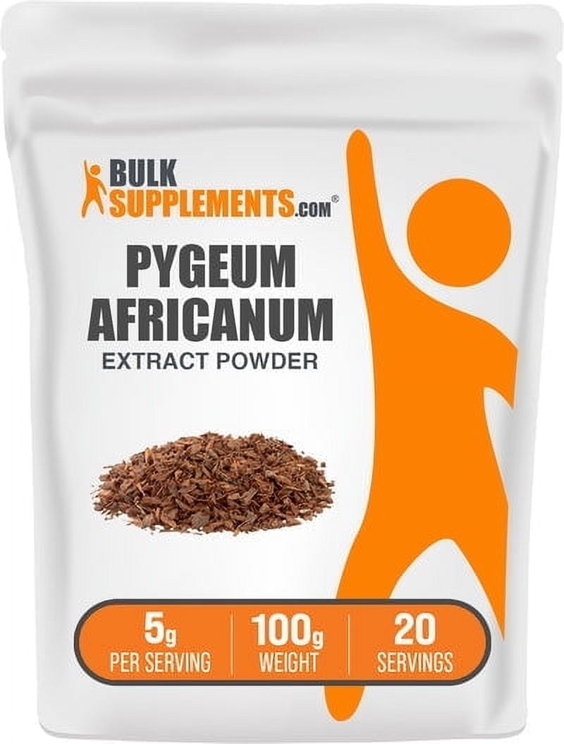 BulkSupplements Pygeum Africanum Extract Powder - 5g per Serving - 100 ...