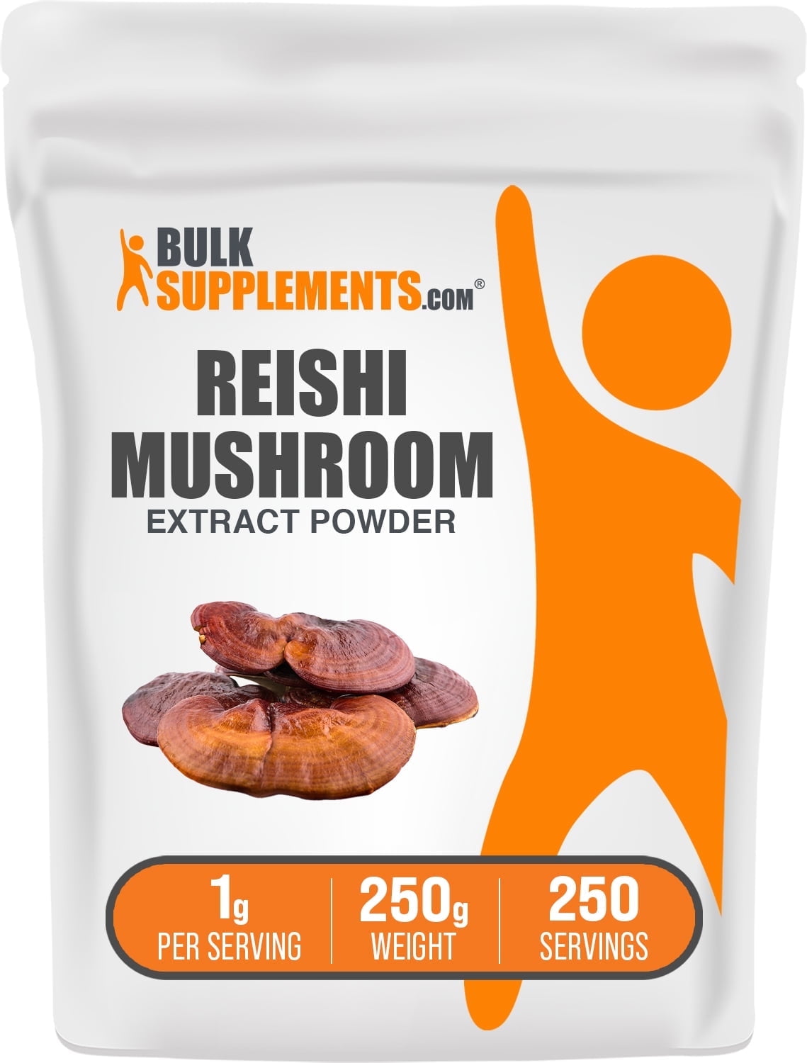 BulkSupplements Reishi Mushroom Extract Powder - Herbal Supplement ...